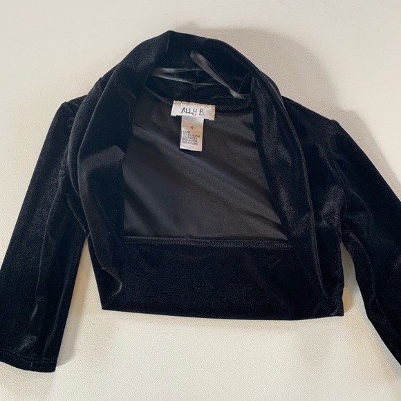 Ally B | Shirts & Tops | Ally B Girls 6 Cardigan Dressy Black | Poshmark